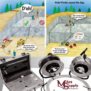 Vianini Hole-Finder Kit for Quarry Drilling Applications