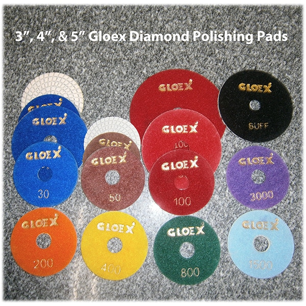 Diamond Polishing Pads from Gloex | Miles Supply