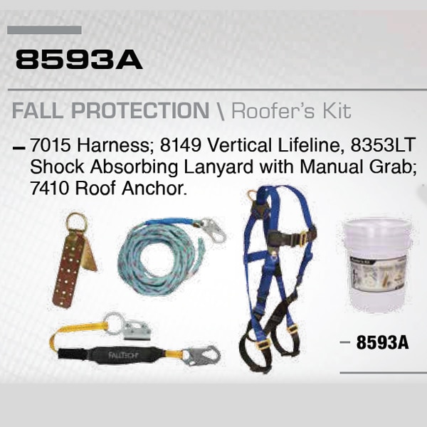 Roofer's Kit and Fall Protection Equipment from Miles Supply